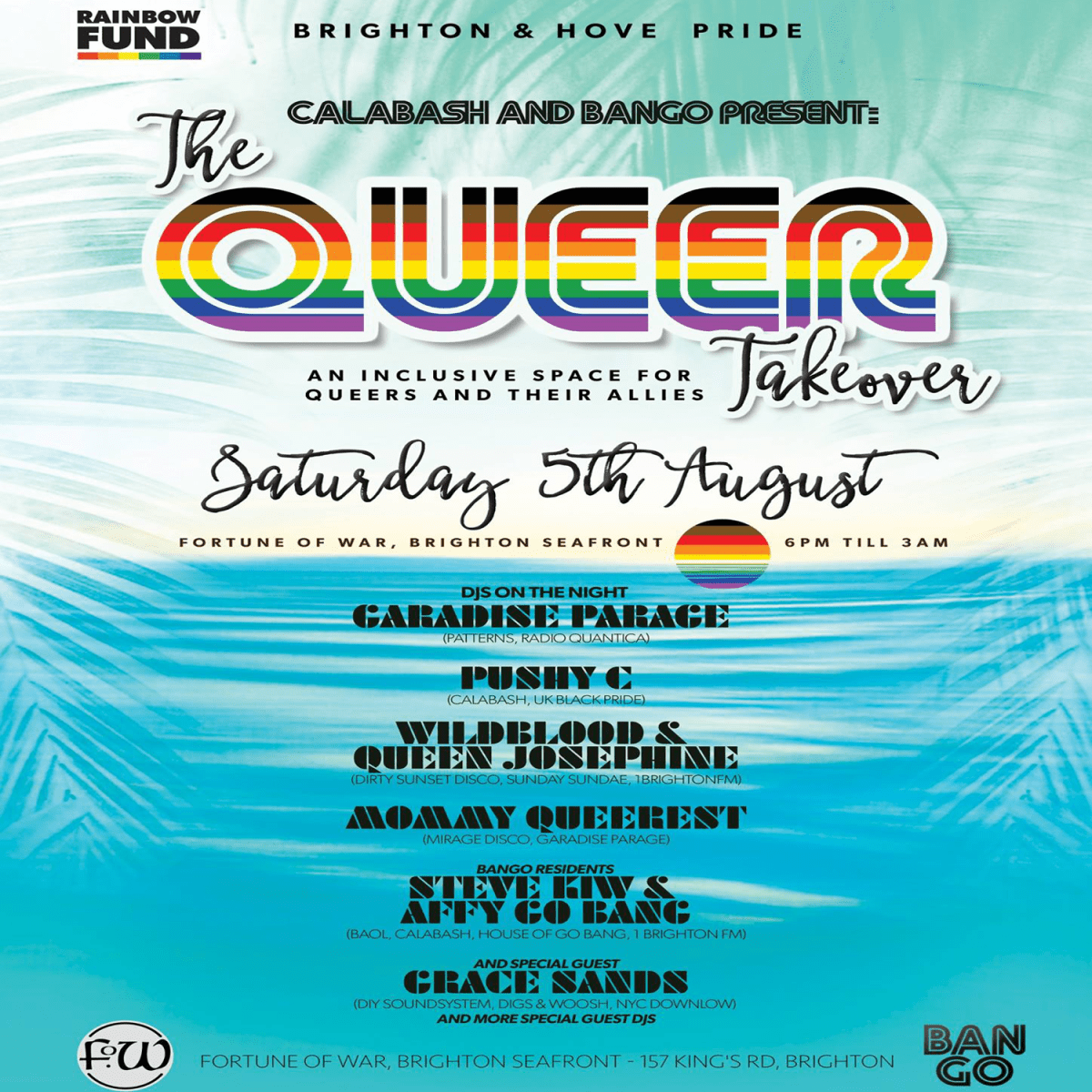 The Queer Takeover at Fortune Of War – Wildblood and Queenie